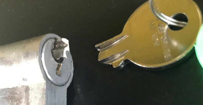 Snapped/Glued Keys - Dawson-Sawyer Locksmiths